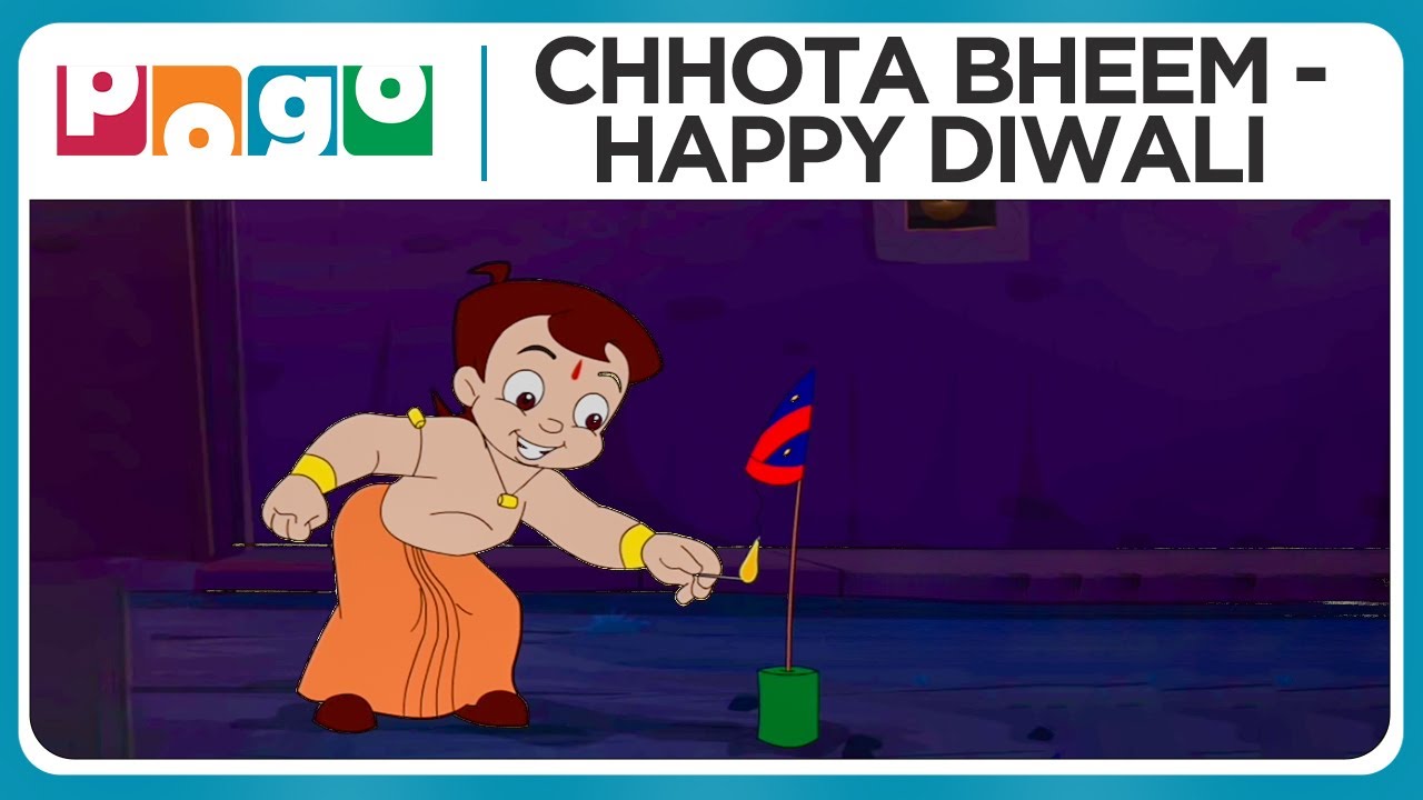 Happy Diwali | Chhota Bheem and Friends Celebrating Diwali | Cartoons ...