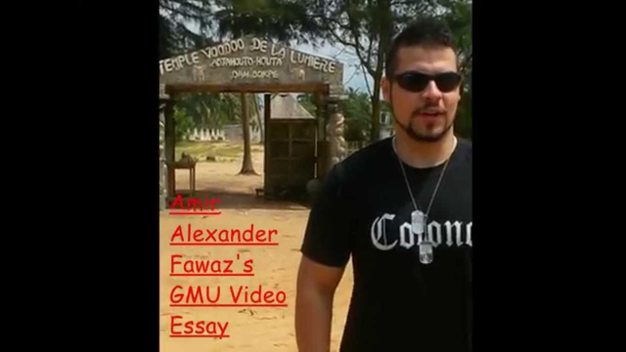 Why George Mason is the prefect school for me- Alex Fawaz - YouTube