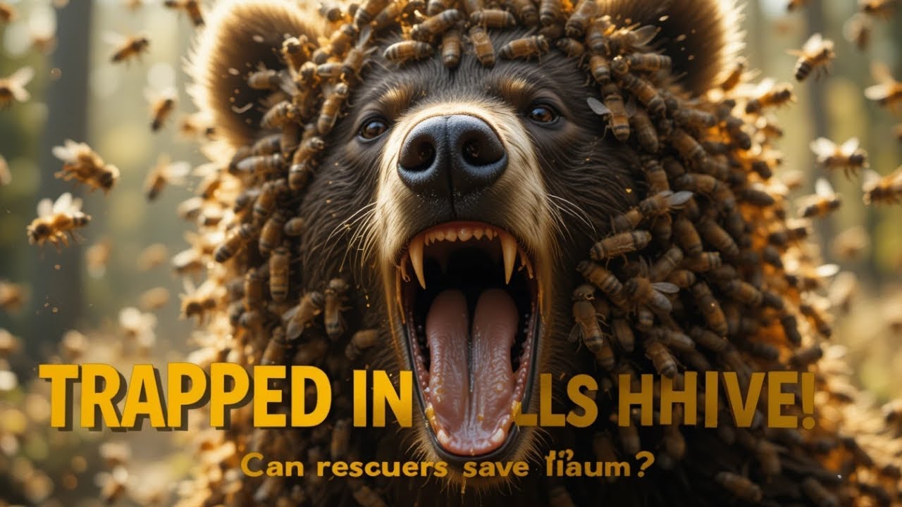 50,000 Bees Attack Bear Cubs in EPIC Wilderness Rescue! 🐻🐝 | Heart ...