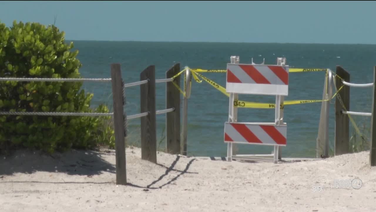 Lee County beaches, parks to re-open Wednesday - YouTube