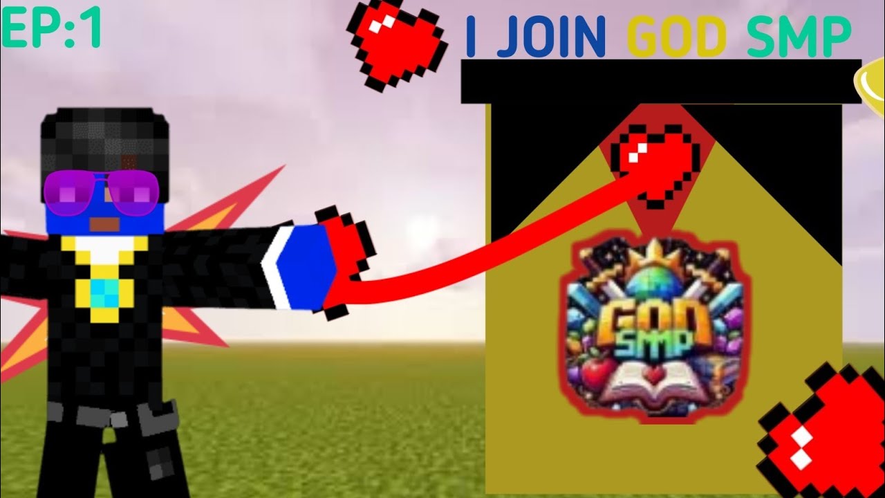 GOD_SMP EP1! ||I JOIN GOD SMP EP1|| ||BLUE MAN|| #GOD_SMP - YouTube