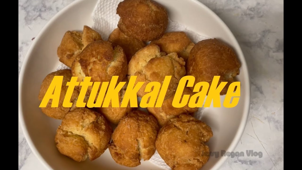 Attukkal Cake | Evening Snacks - YouTube