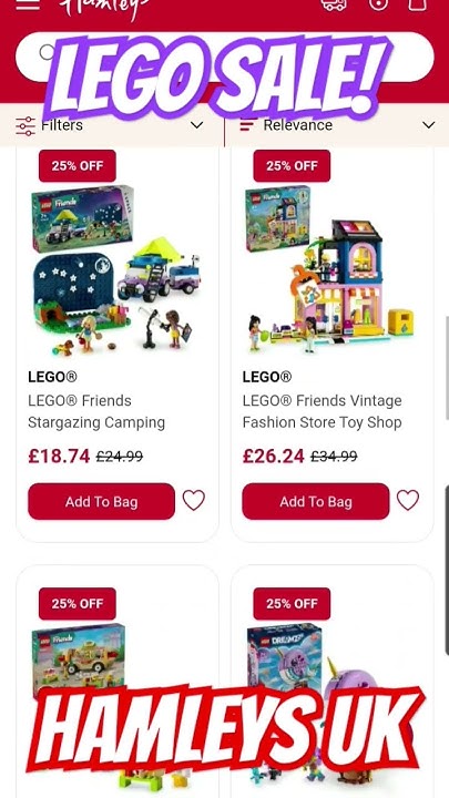 #lego #sale #bargains #hamleys #discount #savemoney #afol #afolcommunity #psa #bargainhunter ...