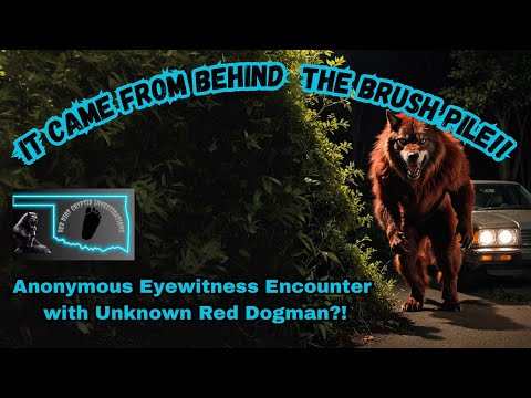 Anonymous Eyewitness Encounter with Unknown Red Cryptid! - YouTube