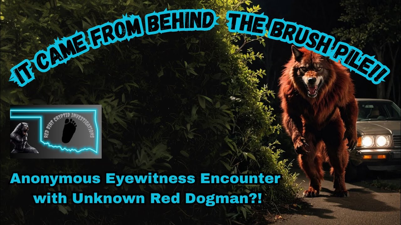 Anonymous Eyewitness Encounter with Unknown Red Cryptid! - YouTube