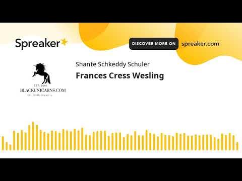 Frances Cress Wesling - YouTube