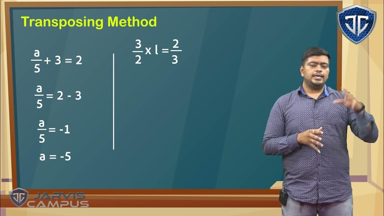 STD 7 ch 3 Transposing method - YouTube