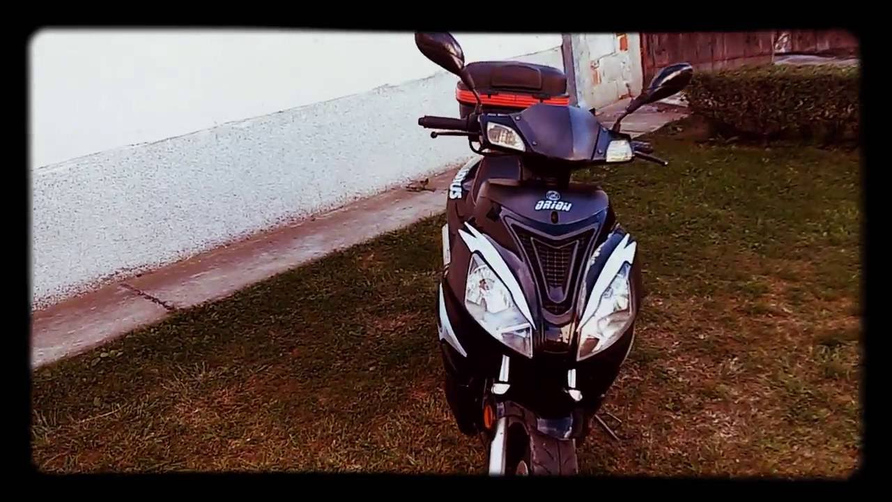 Orion lotus 50cc scooter - YouTube