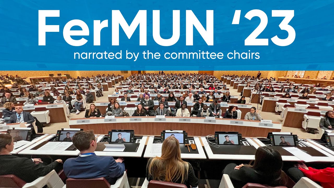 FerMUN 2023 Youth Climate COP, the Committees' Chairs. - YouTube