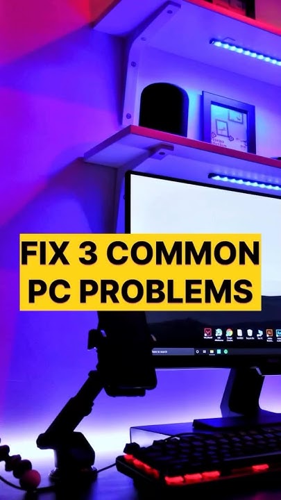 Top 3 Common PC Problems & How to Fix Them FAST! 💻🚀#shorts #pcupgrade #advancedpc #pcservice ...