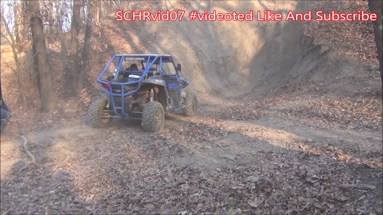 Polaris 1000 RZR Rollover crash carnage Krog Compound - YouTube