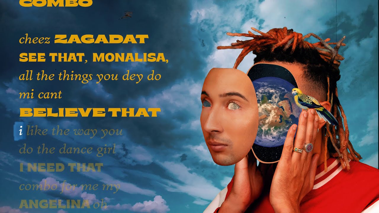 Ghali - Combo feat. Mr. Eazi (Lyrics Video) - YouTube