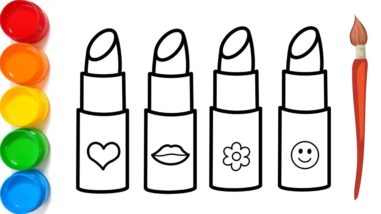 Make Your Art POP with Fun Lipstick Doodles! - YouTube