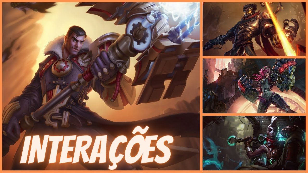 JAYCE INTERAÇÕES RUNETERRA #leagueoflegends - YouTube
