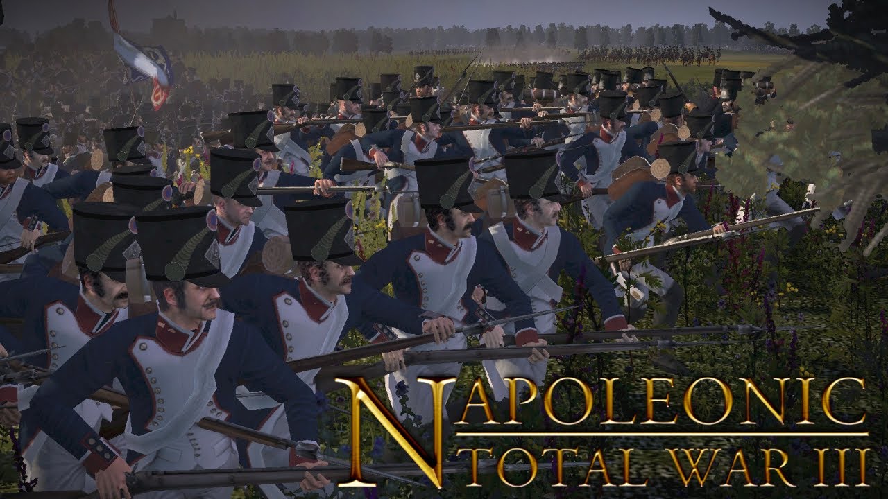 MASSIVE BAYONET CHARGE FOR QUATRE BRAS! - NTW 3 Napoleon Total War ...