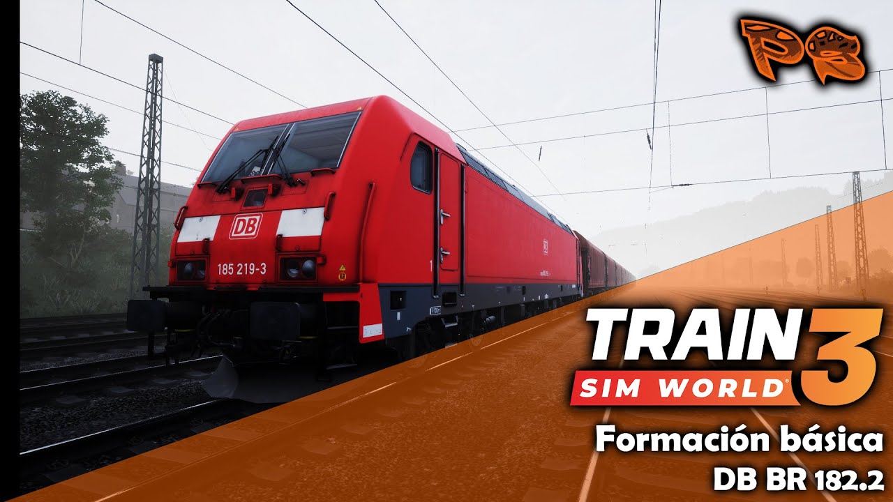 Train Sim World 3 - Formación básica DB DR 185.2 - YouTube