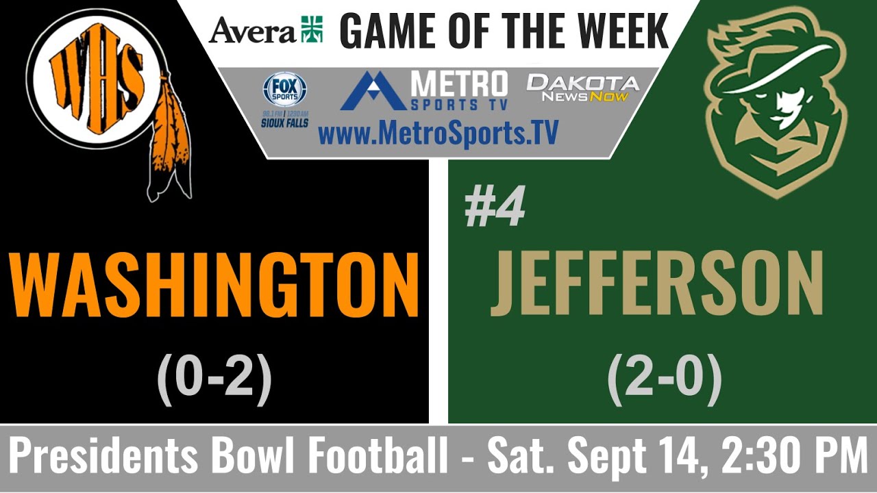 Jefferson vs Washington - Presidents Bowl Game 1 - YouTube