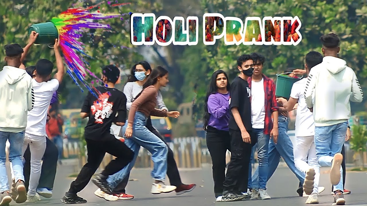 Holi Special prank in 2023 | Epic Reaction | Mr Shahi - YouTube