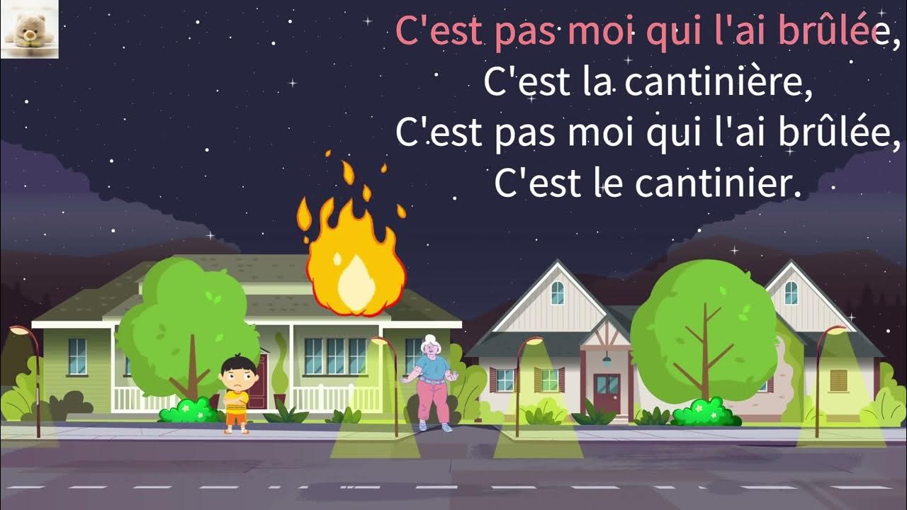 Au feu les pompiers avec les paroles - LAZO KIDS - Comptines et ...