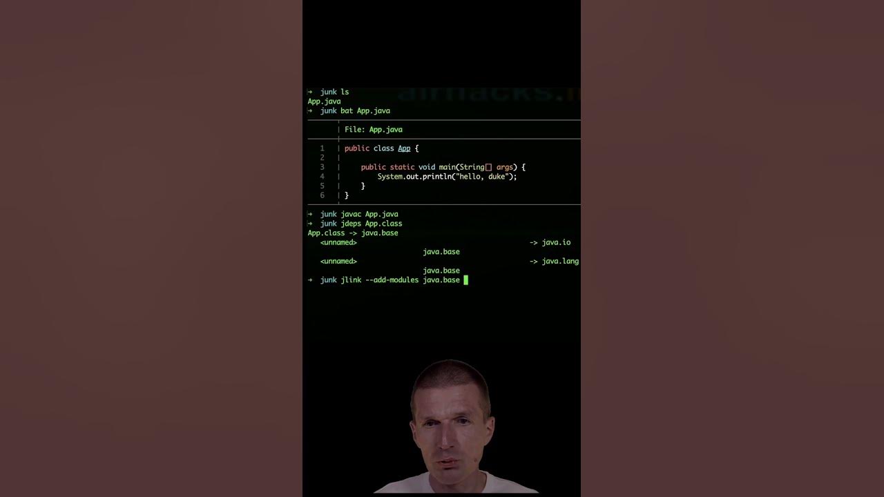Create a Custom, Right-Sized JVM with jlink #java #shorts - YouTube