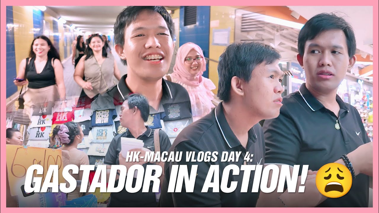 Vlog 029: Gastador in Action! 😩 (Pasalubong day!) 🇭🇰 | Noli Salva - YouTube