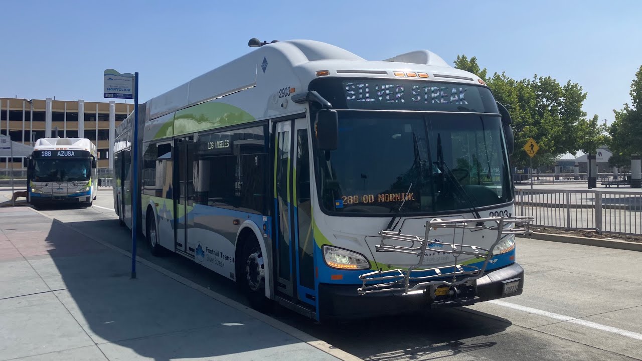 Foothill Transit 2020 New Flyer XN60 #2903 - YouTube