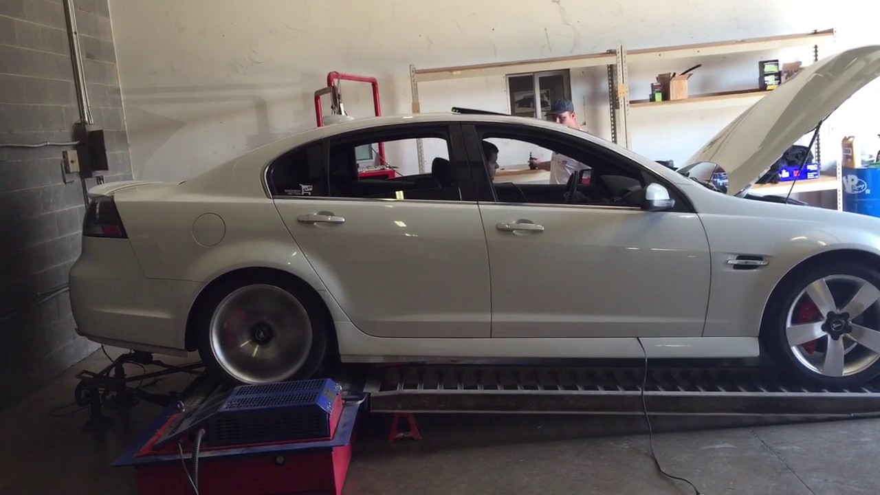 Cammed G8 GT on the dyno - YouTube