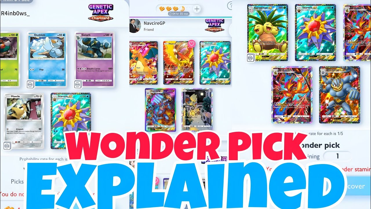 Wonder Pick God Pack GLITCH POKEMON TCG POCKET - YouTube