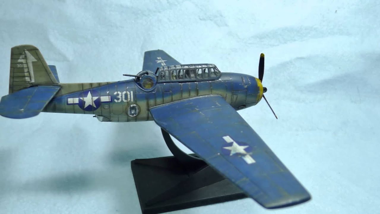 009: 1/72 ACADEMY TBF-1 AVENGER - YouTube