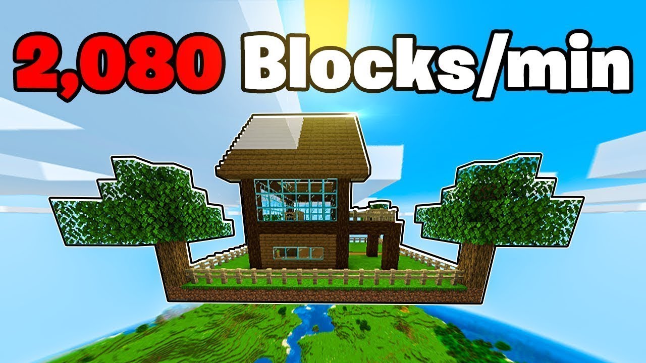 Building The Fastest Flying Machine in Minecraft - YouTube