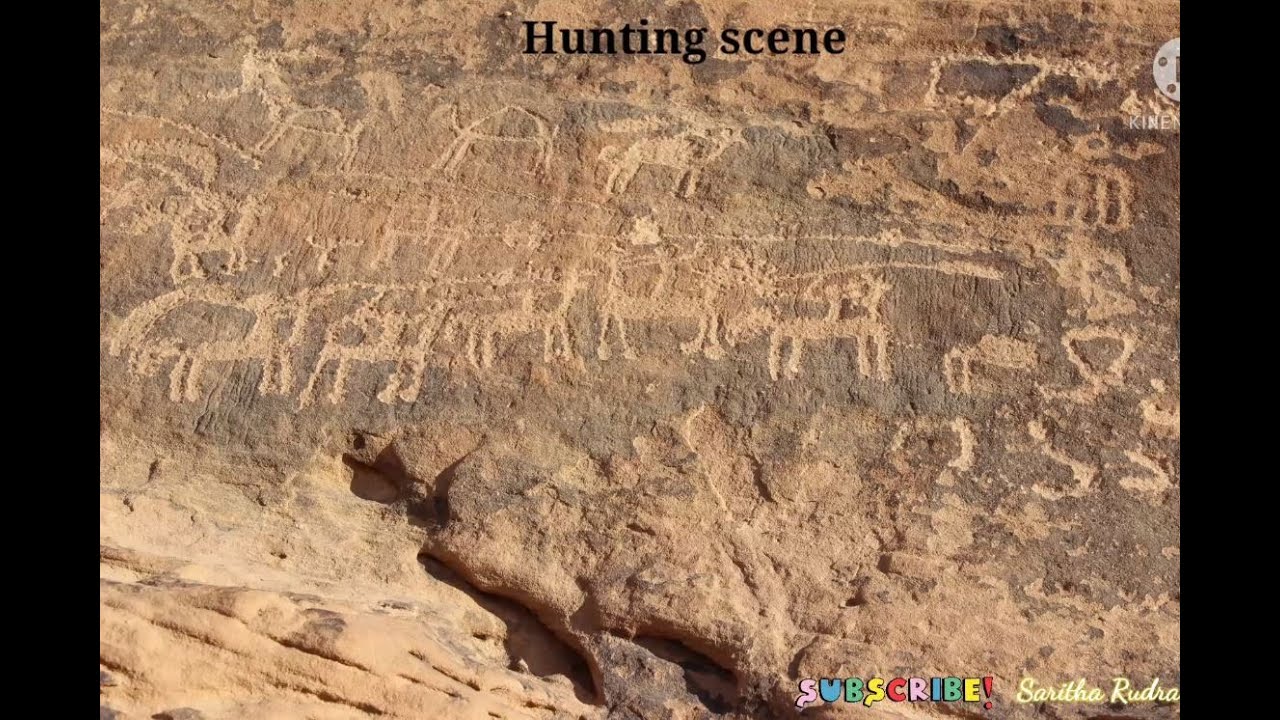 Rock Art at Jubbah - One of Saudi Arabia's historical site which is ...