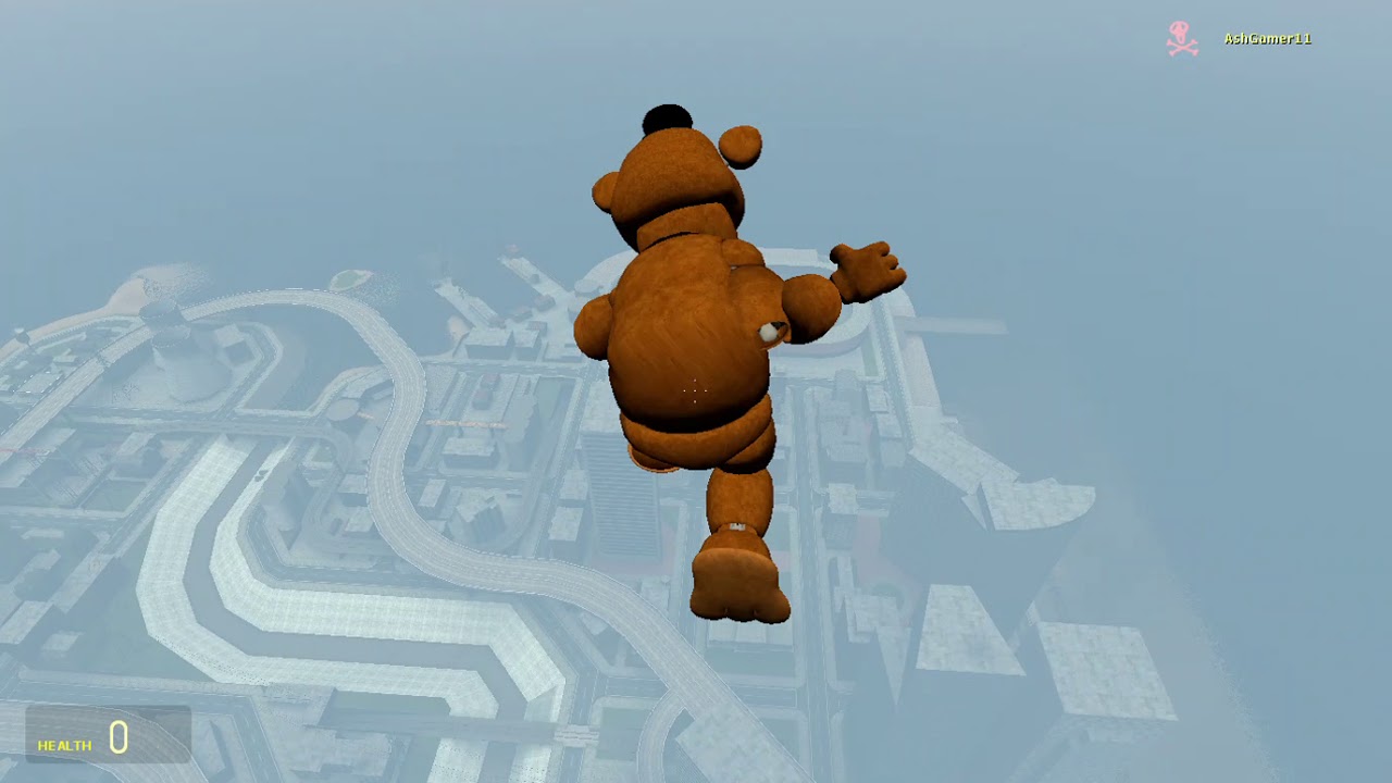 Garry's Mod: Falling Freddy - YouTube