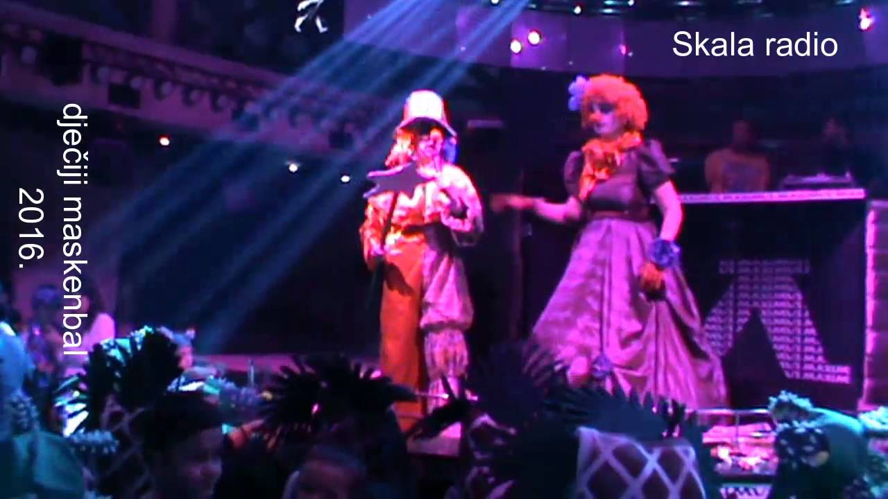 Skala radio - dječiji maskenbal 2016. - YouTube