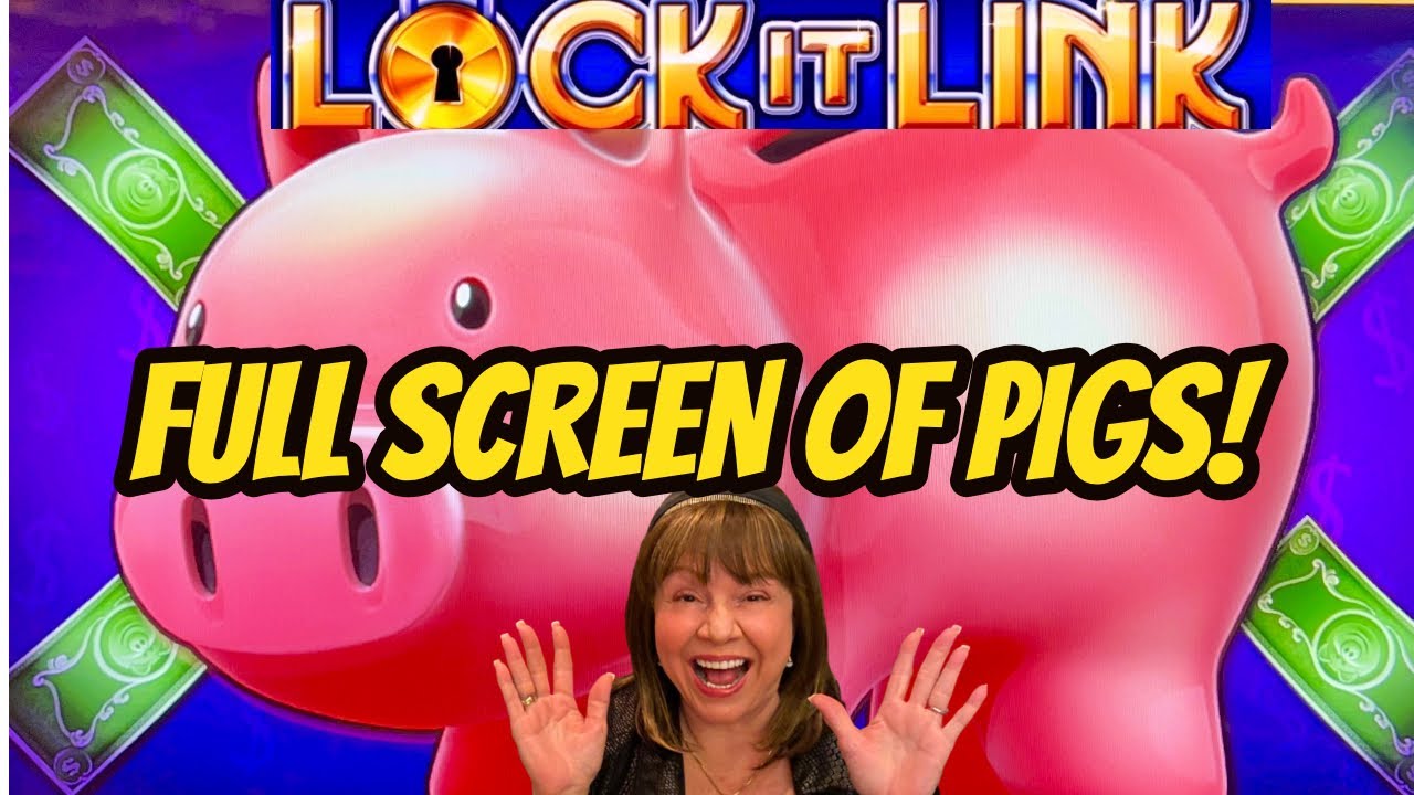 FULL SCREEN OF PIGGIES! PIGGY BANKIN LOCK IT LINK - YouTube