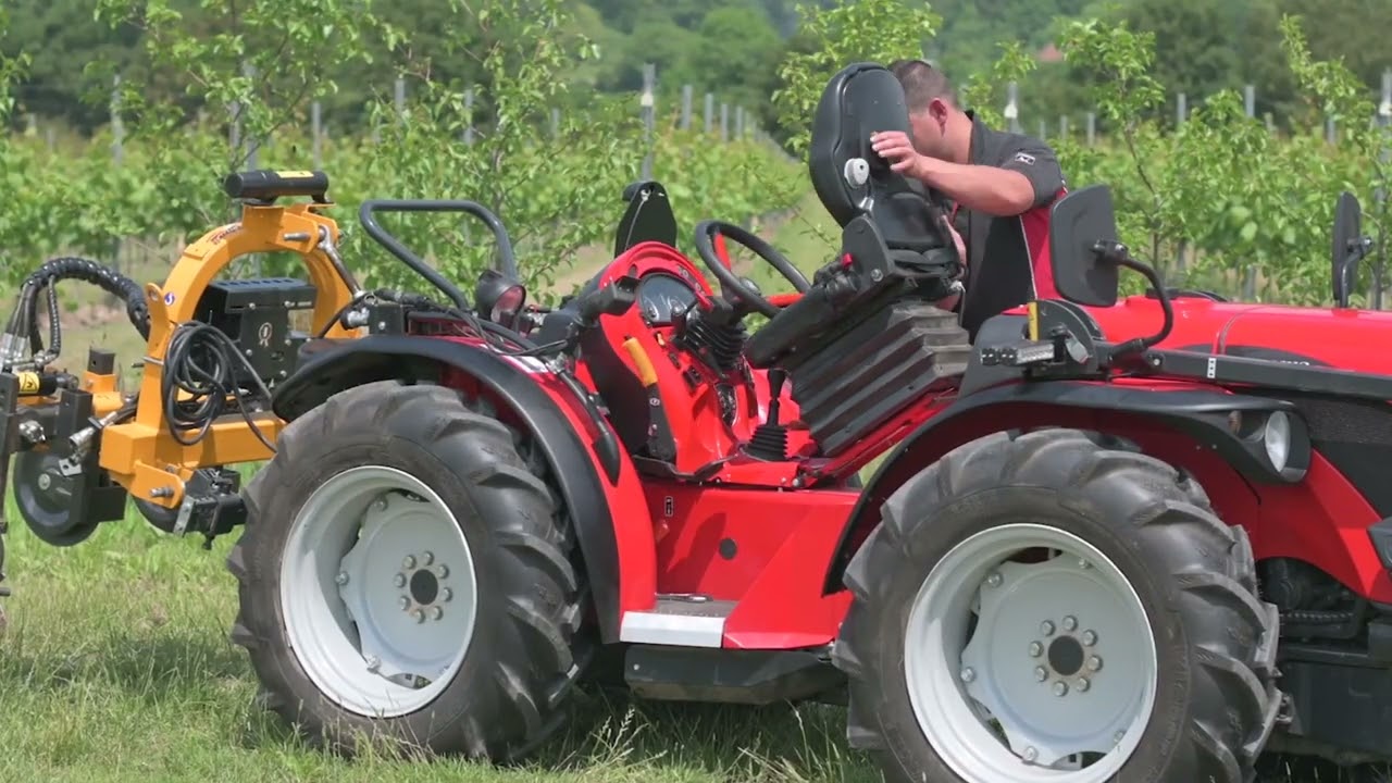 Reverse Drive Antonio Carraro Tractors! - YouTube