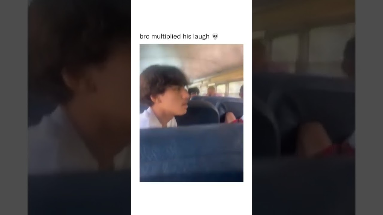 Bro multiplied his laugh 💀 - YouTube