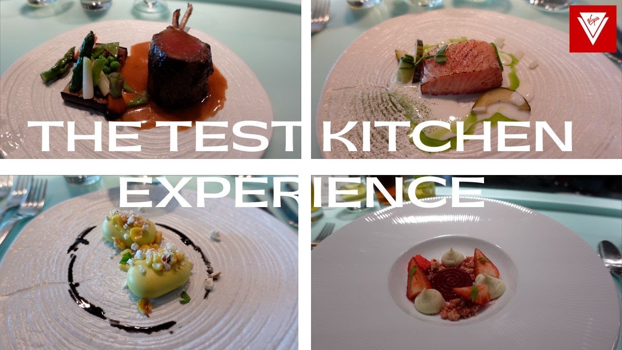 The Test Kitchen Experience \ Virgin Voyages Scarlet Lady - YouTube
