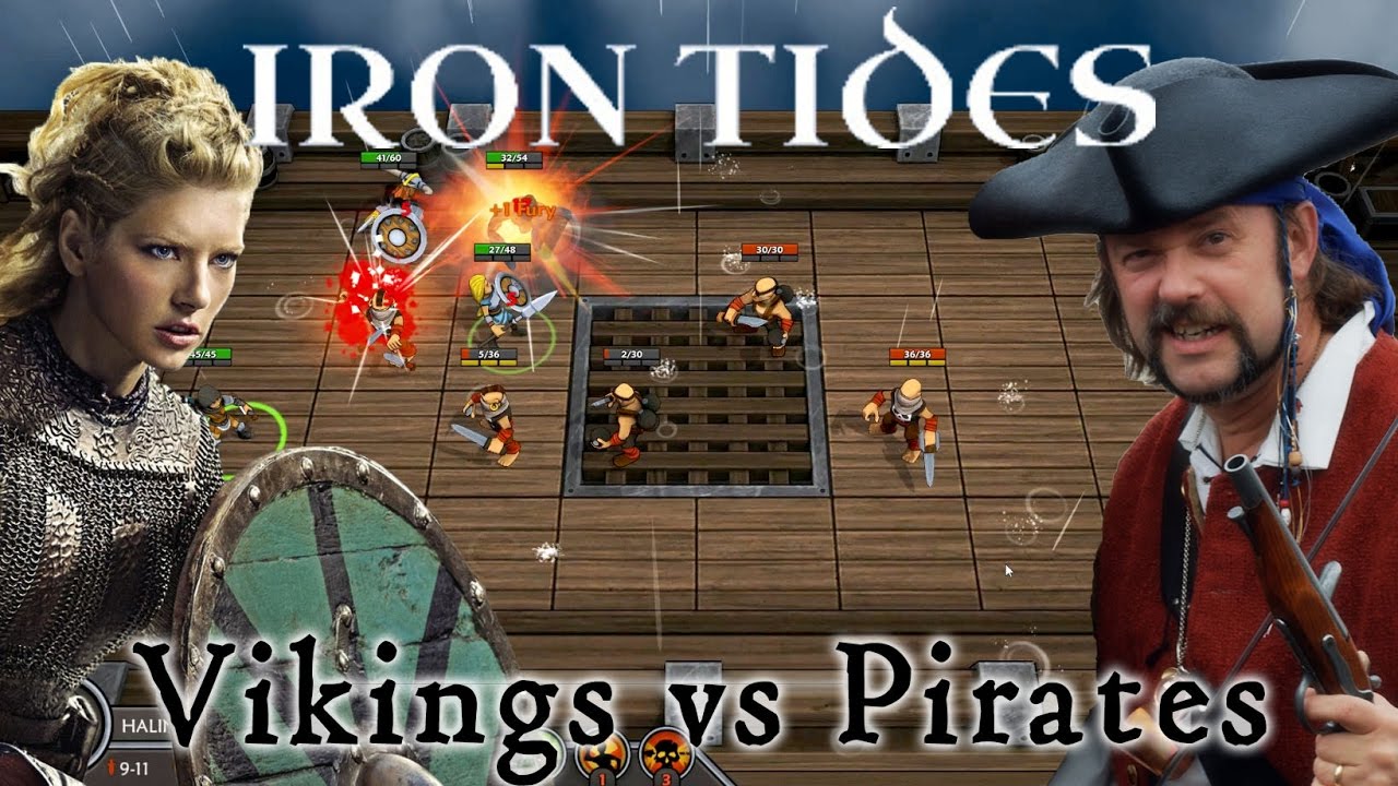 Iron Tides - Vikings vs Pirates (Pre-Alpha Gameplay) - YouTube
