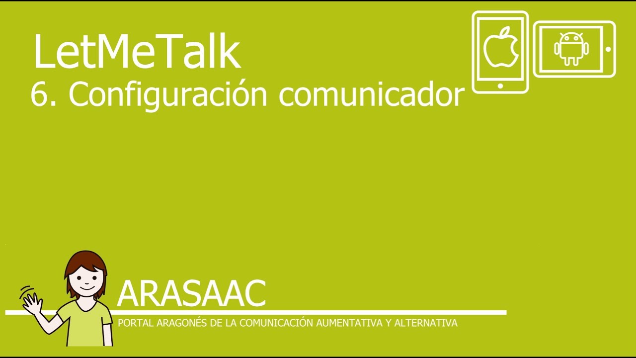 LetMeTalk - Configuración del comunicador - YouTube