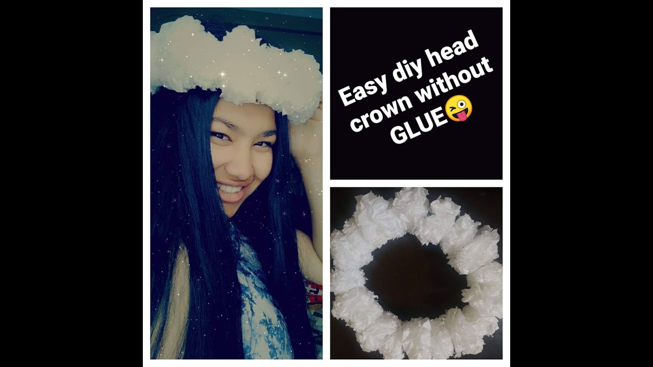 Make Easy DIY Head Crown!! (Without Glue) - YouTube