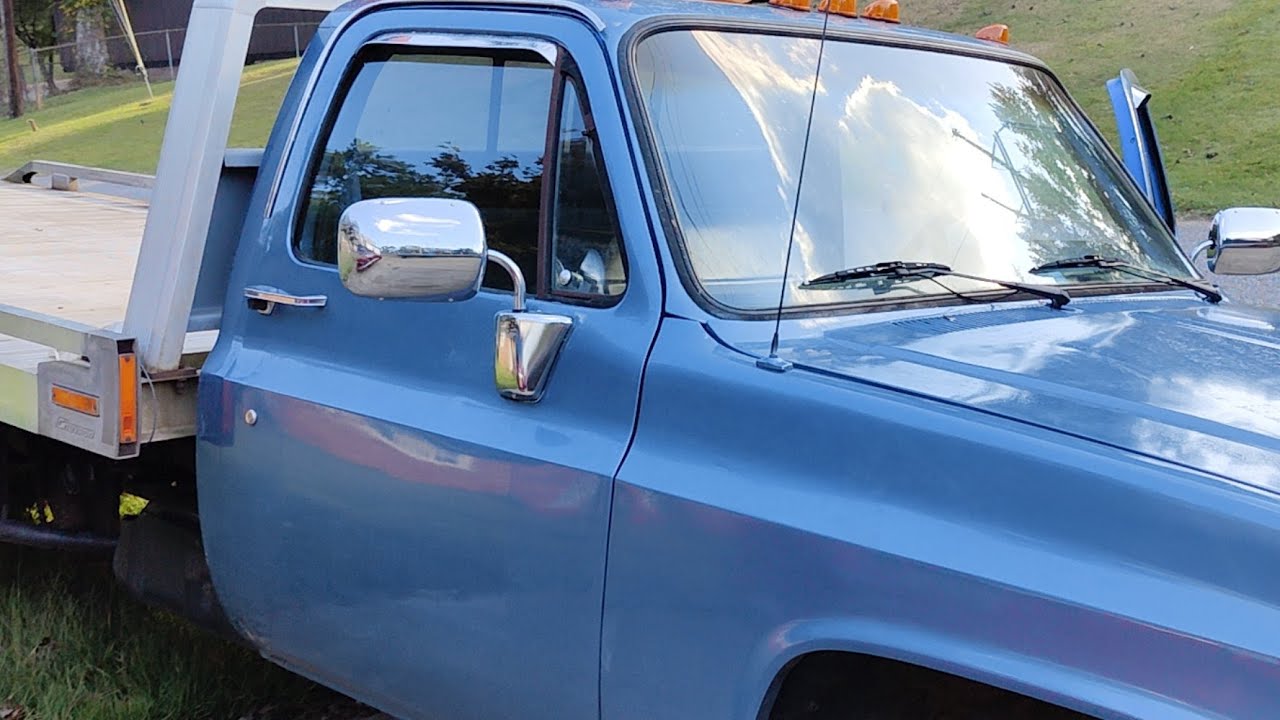 Trying out live and #fixing PTO Shaft On My 85 #C30 Rollback part 1 ...