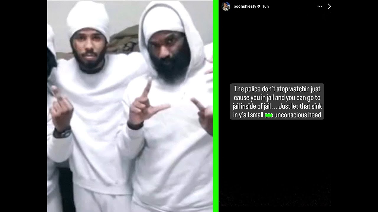 Pooh Shiesty Sends A Message From Jail | "They Gon Wait Till Im De*d To ...