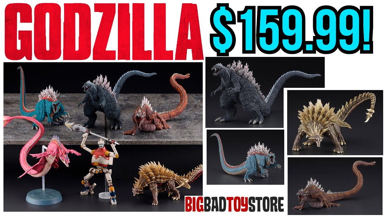 NEW Godzilla Singular Point Hyper Modeling Series Box of 6 Figures Art ...