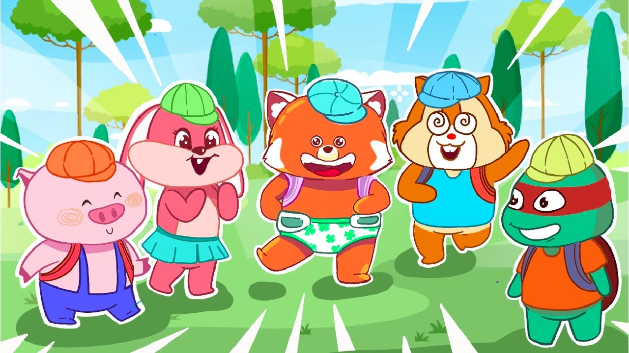 Five Little Children (Five Little Ducks) Kids Song & Nursery Rhymes ...