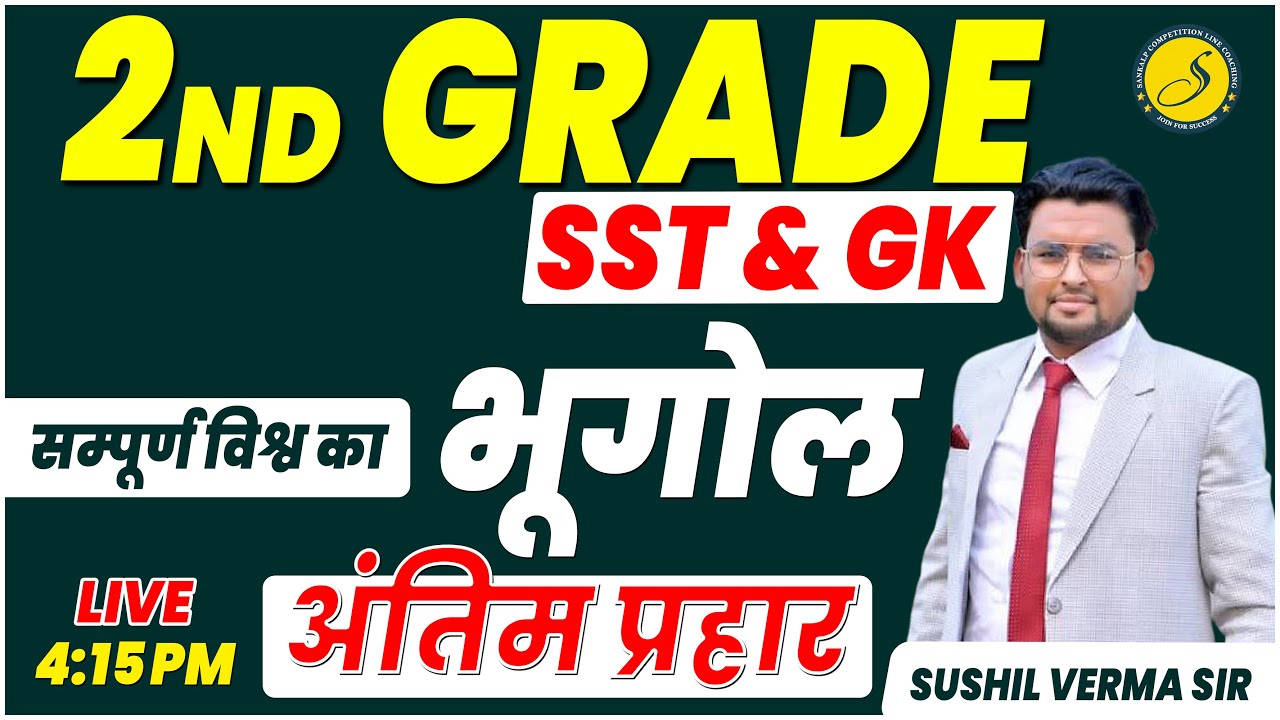 Geography | Rajasthan GK for REET Mains, School Lecturer , CET 2022 ...