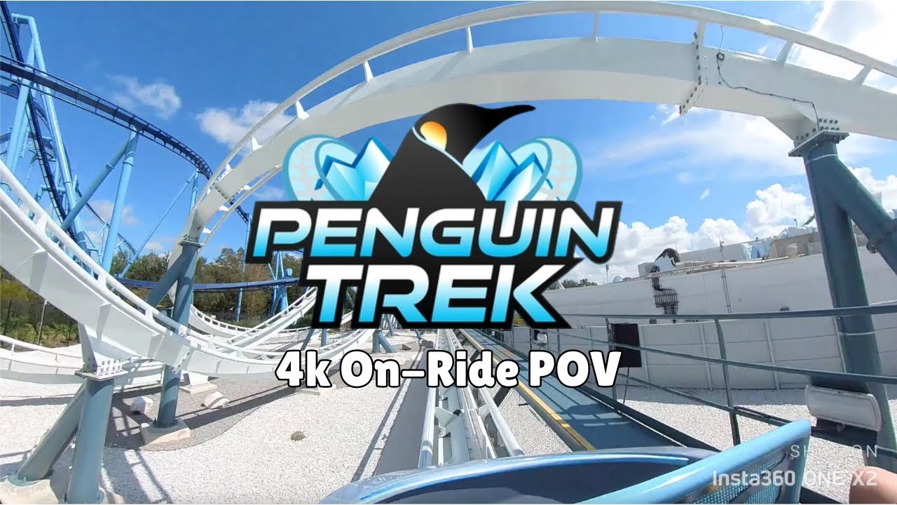 Penguin Trek at SeaWorld Orlando On-Ride POV - YouTube