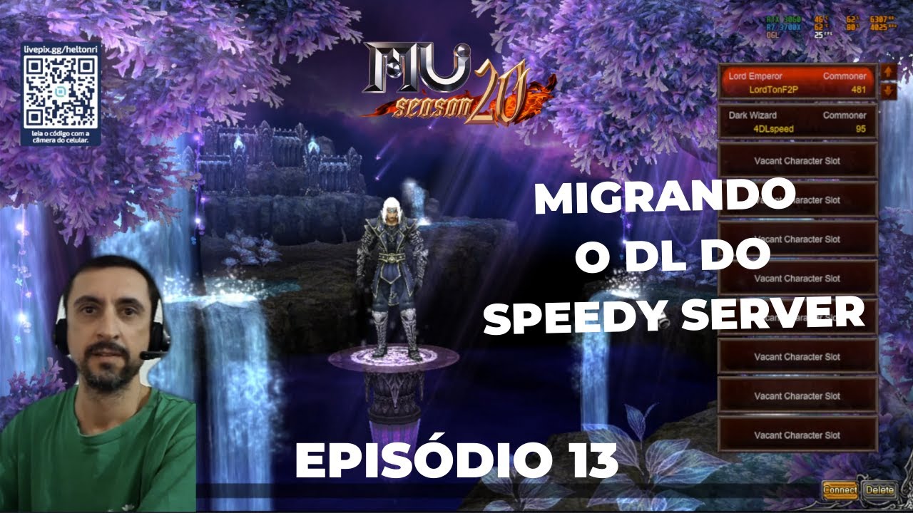 Episódio 13 - Migrando DL do Speedy Server - 100% F2P Mu Online - YouTube