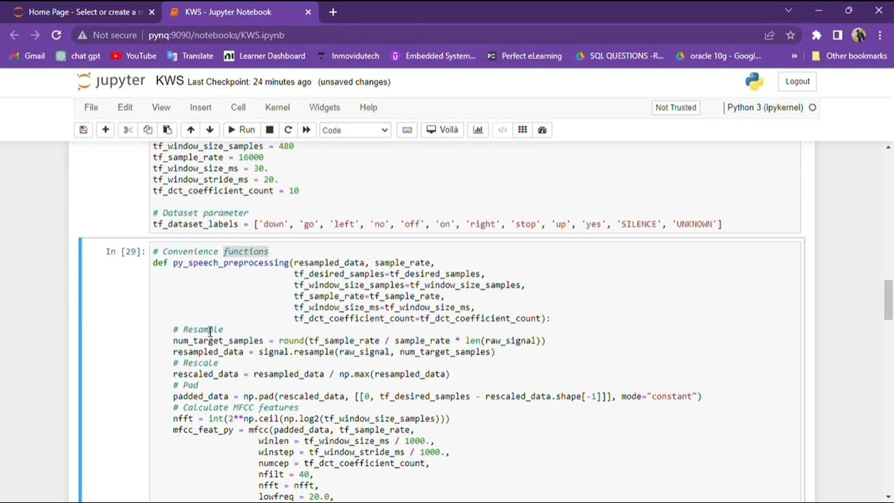 Design and Development of Keyword Spotting using MFCC algorithm in FPGA - YouTube
