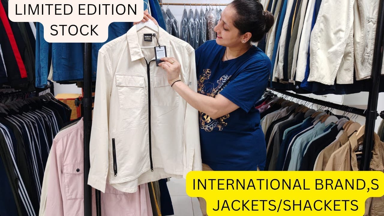 LIMITED EDITION STOCK DESIGNER JACKETS/SHACKETS - YouTube