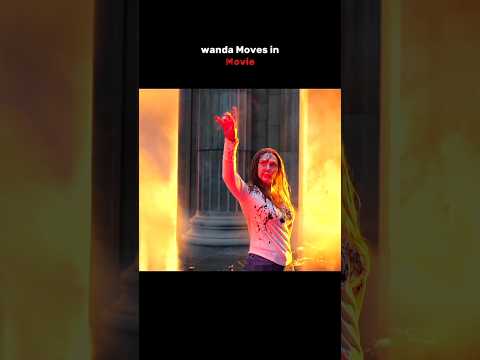 wanda Moves in real life vs movie 🥶